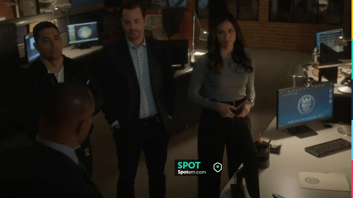 Pantalon Rag & Bone Helly Wide Leg Twill porté par Jessica Knight ...