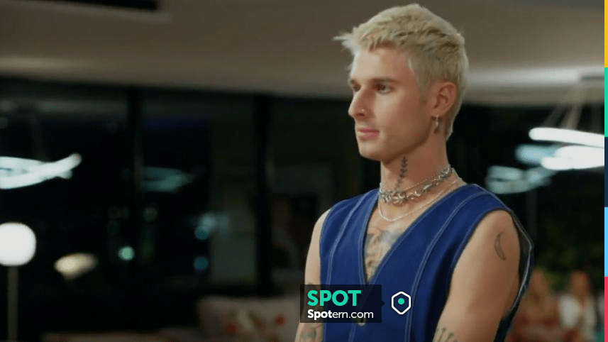 Dion Lee Fan Laced Denim Vest usado por Jed McIntosh como se ve en The ...