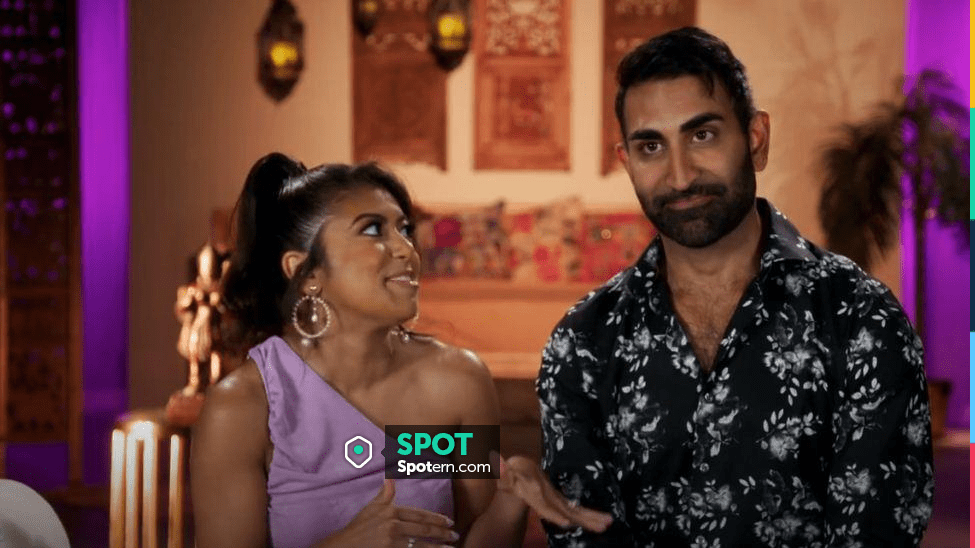 Norma Kamali Diana Top worn by Anisha Ramakrishna as seen in Family ...