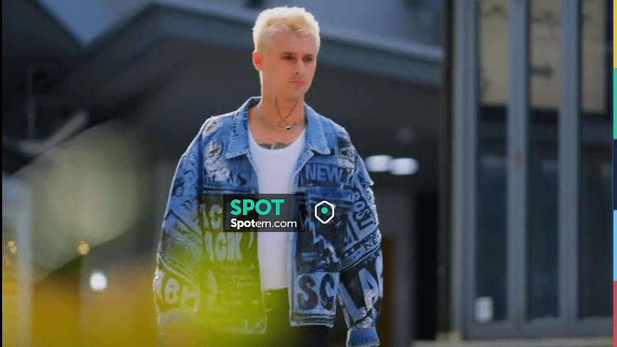 Jeremy Scott Den­im Jack­ets worn by Jed McIntosh as seen in The ...