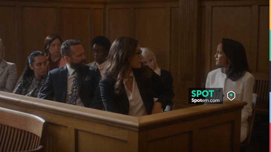 Ted Baker Alera Cropped Wo­ven Jack­et worn by Felicity as seen in So ...