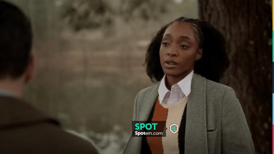 A.L.C. Mar­co Top worn by Faith Mitchell (Iantha Richardson) as seen in ...