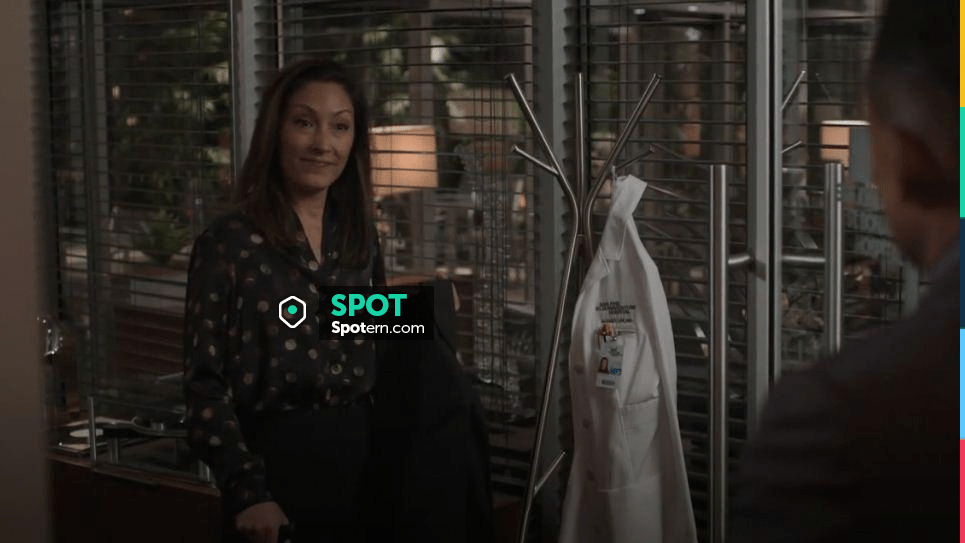 Scotch & Soda Oversized Shirt worn by Dr. Audrey Lim (Christina Chang ...