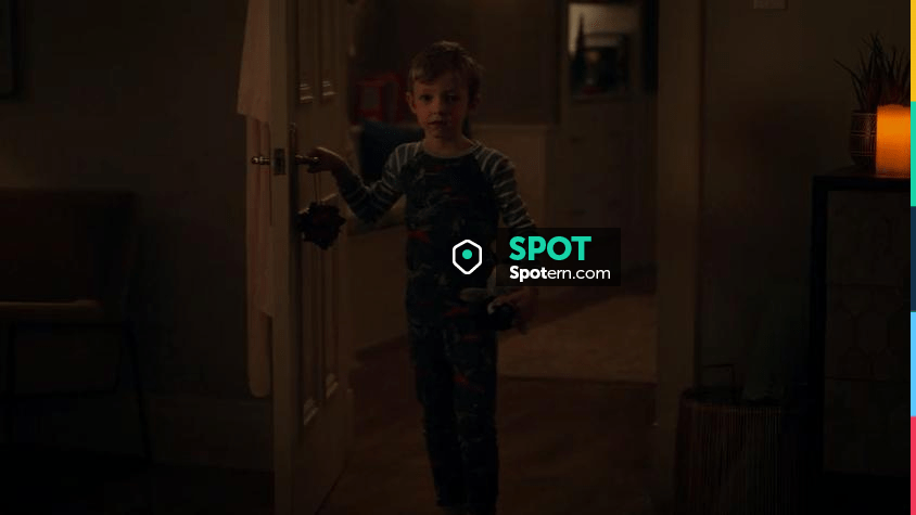 Hatley Organic Cotton Raglan Sleeve Printed Pajama Set worn by Hudson ...