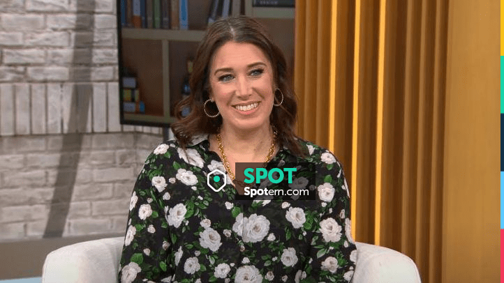 L'Agence Nina Blouse worn by Sarah Gelman as seen in CBS Mornings on ...