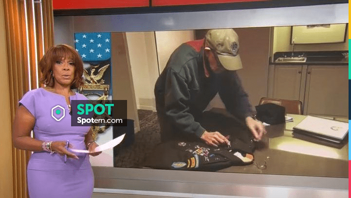 Nora Gardner Daphne Robe portée par Gayle King vue dans CBS Mornings le ...