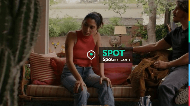 H&M Sleeveless Turtleneck Top worn by Lucia Villanueva (Emily Rios) as ...