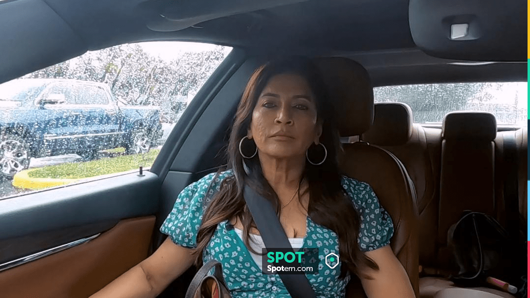 Faithfull The Brand Floral Print Midi Dress worn by Bali Chainani as ...