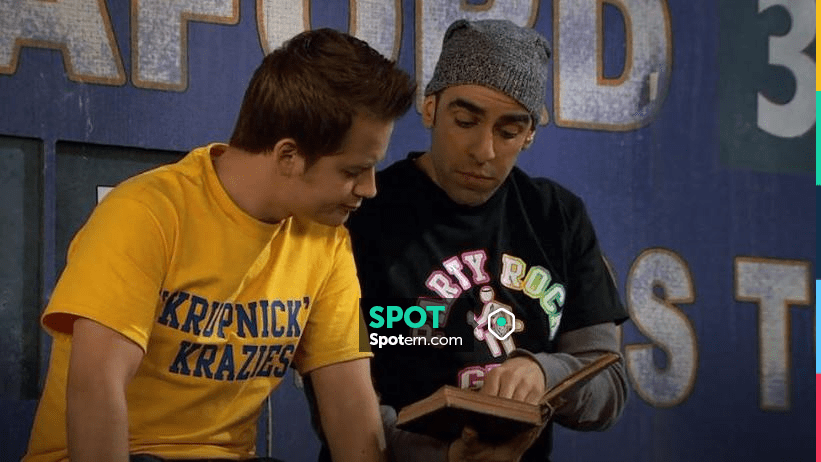 Party Rock Gym Rainbow Shirt worn by Falafel Phil (Dan Ahdoot) as seen ...