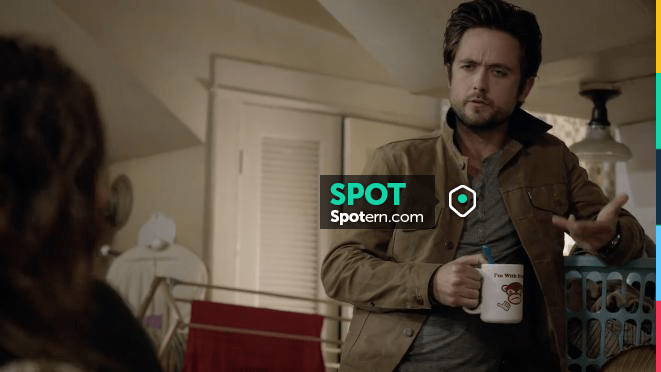 The olive jacket worn by Steve (Justin Chatwin) in the series Shameless ...