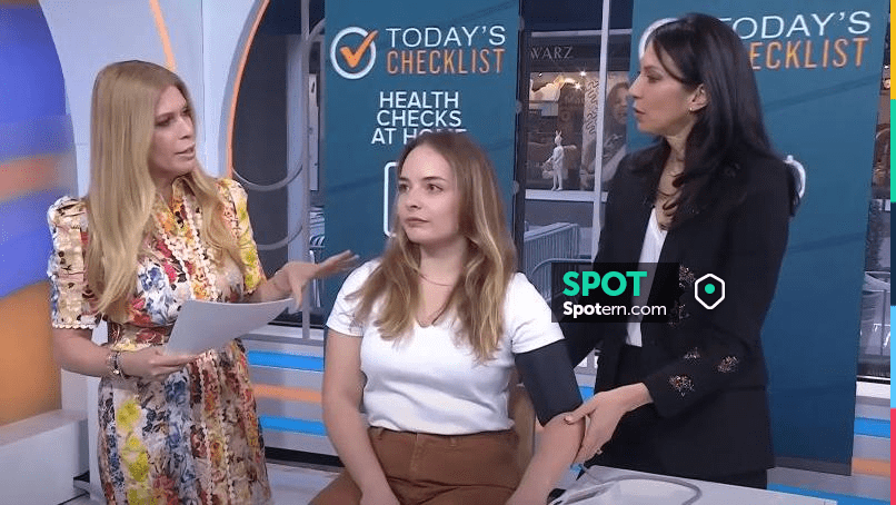 Zadig & Voltaire Venus Strass Flowers Blazer worn by Dr. Natalie Azar ...