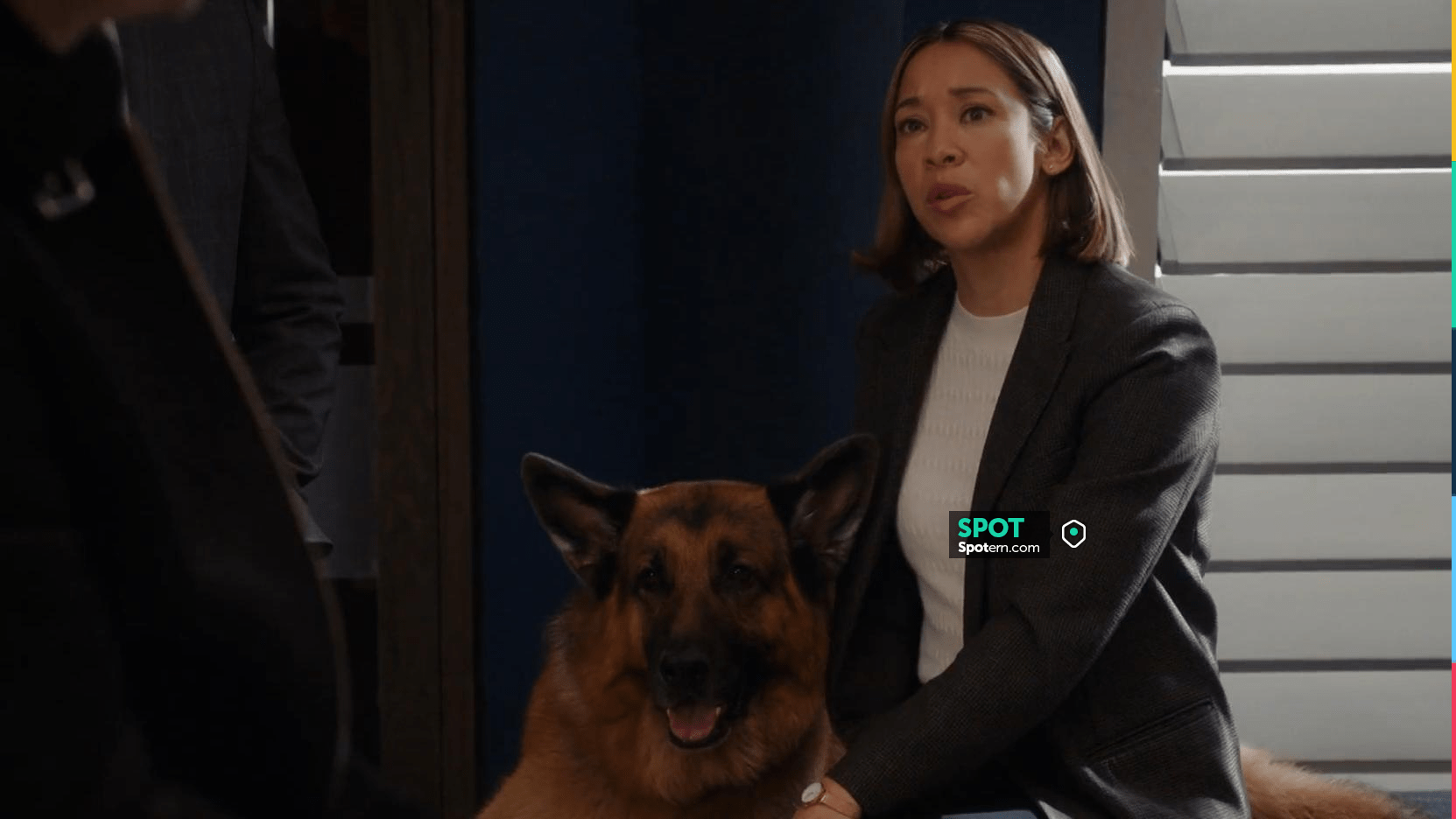 Theory Etienette Blazer worn by Sarah Truong (Mayko Nguyen) as seen in ...