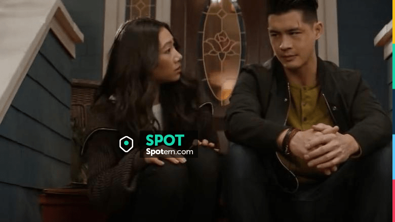 Varley Half Zip Sweater worn by Nicky Shen (Olivia Liang) as seen in ...