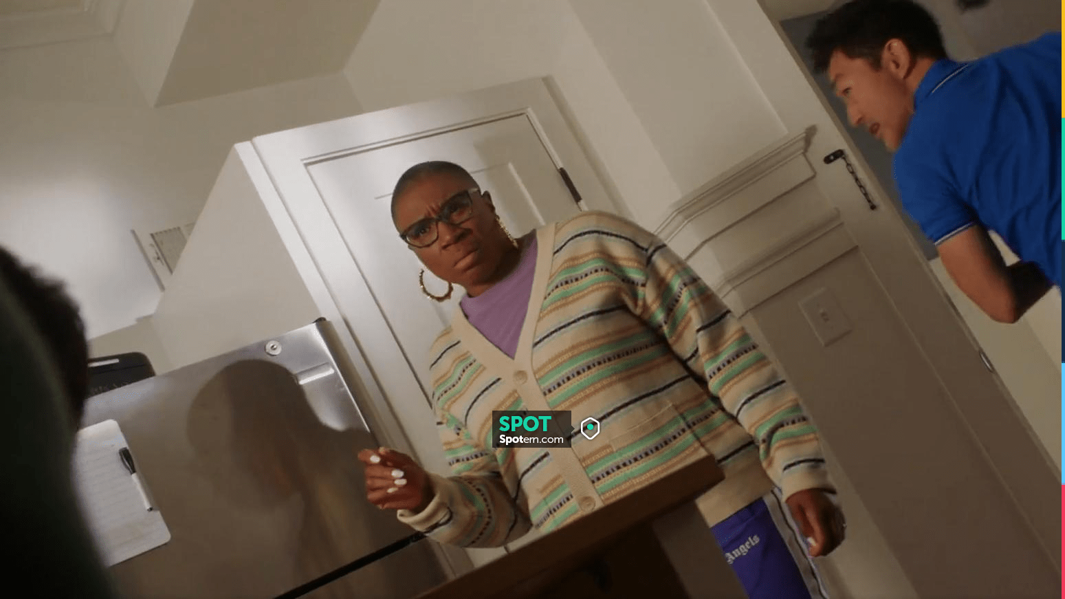 John Elliott Nogales Stripe Cardigan worn by Henrietta 'Hen' Wilson ...