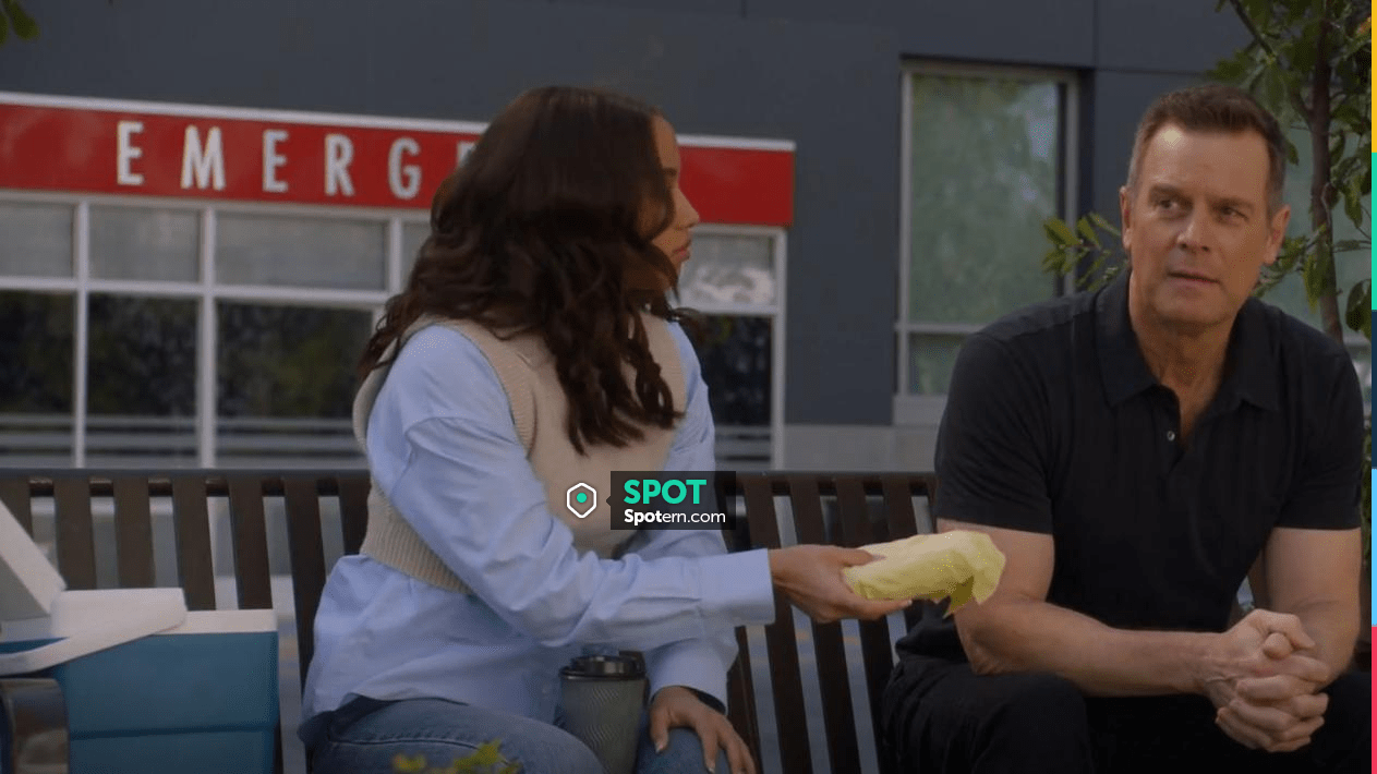 Alexander Wang Layered Shirt worn by May Grant (Corinne Massiah) as ...