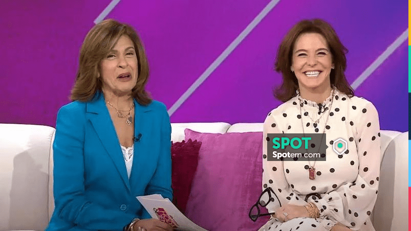 Sezane Musa Dress worn by Stephanie Ruhle as seen in Today with Hoda ...