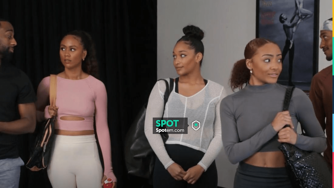 Forever 21 Active Mesh Netted Top porté par Tootie (Taylor Polidore) comme on le voit dans All ...