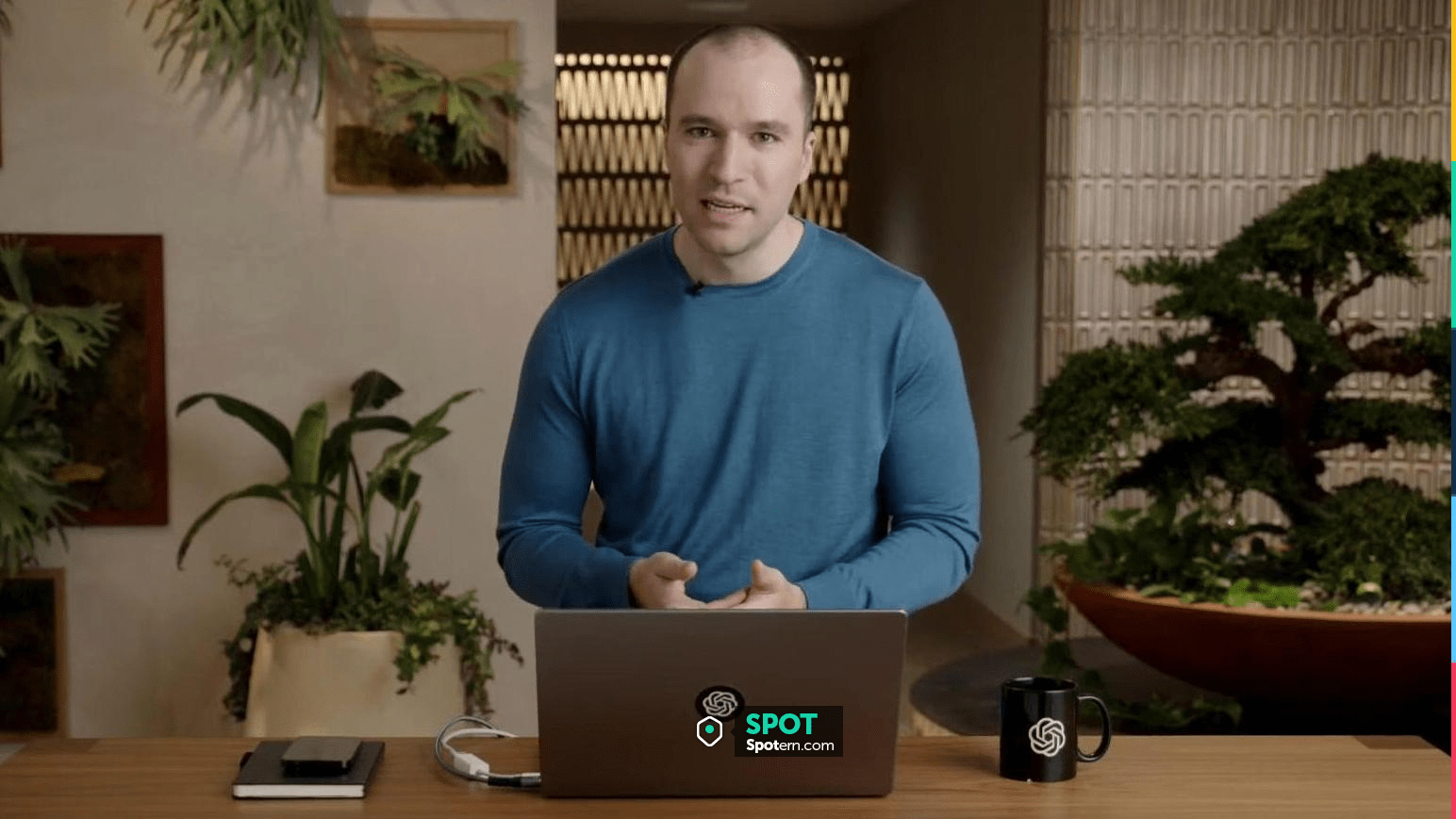 OpenAI/ChatGPT 4 Sticker as seen in GPT-4 Developer Livestream video ...