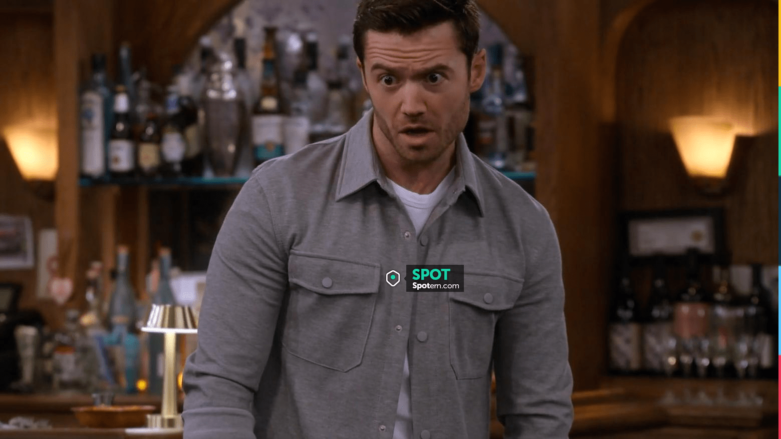 Zara Comfort Overshirt worn by Charlie (Tom Ainsley) as seen in How I ...