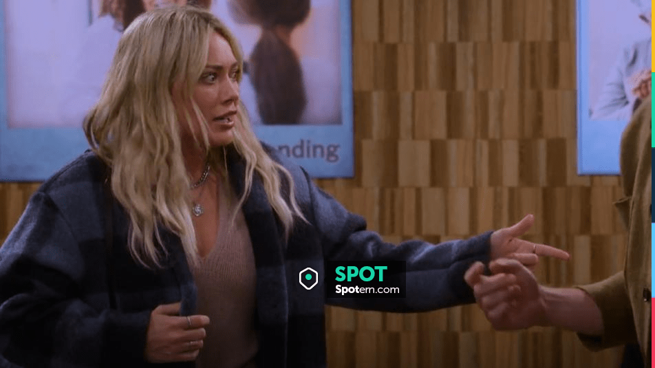 Isabel Marant Etoile Gabriel Blan­ket Coat worn by Sophie (Hilary Duff ...