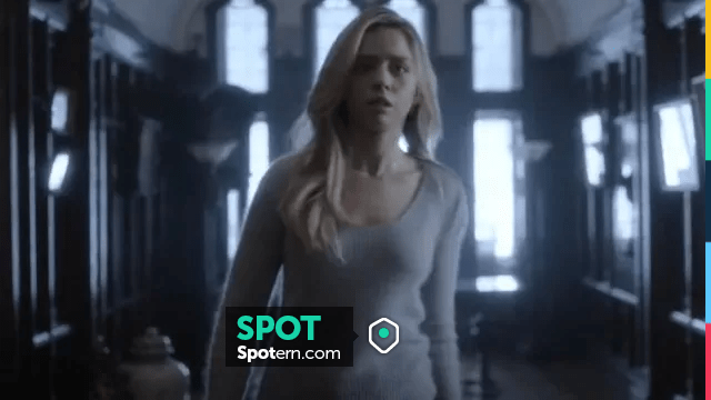 Vince Scoop Neck Pullover Sweater worn by Stephanie Brown (Anna Lore ...