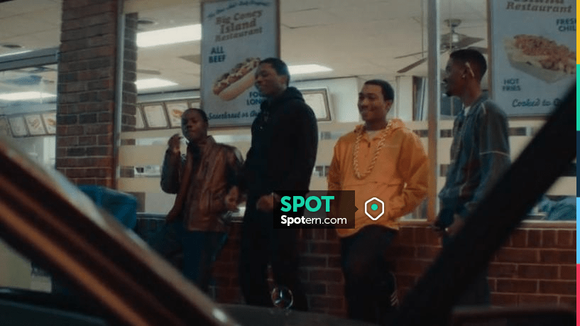 Champion Pack­able Jack­et in yellow worn by Demetrius 'Big Meech ...