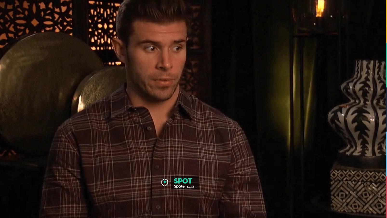 Vince Cabrillo Plaid Cotton & Linen Button Up Shirt worn by Zach ...