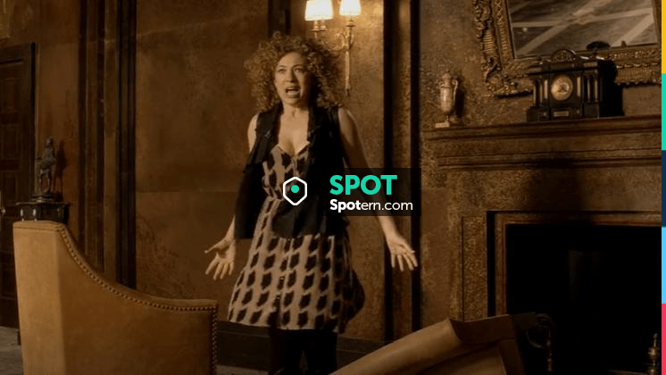 Urban Outfitters Sparkle and Fade Ecote Dress worn by River Song (Alex ...
