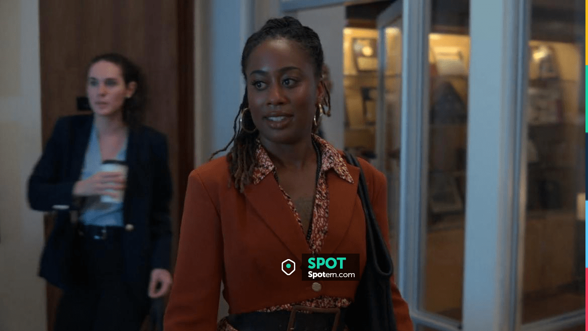 NBD Bennett Jacket worn by Malika Williams (Zuri Adele) as seen in Good ...