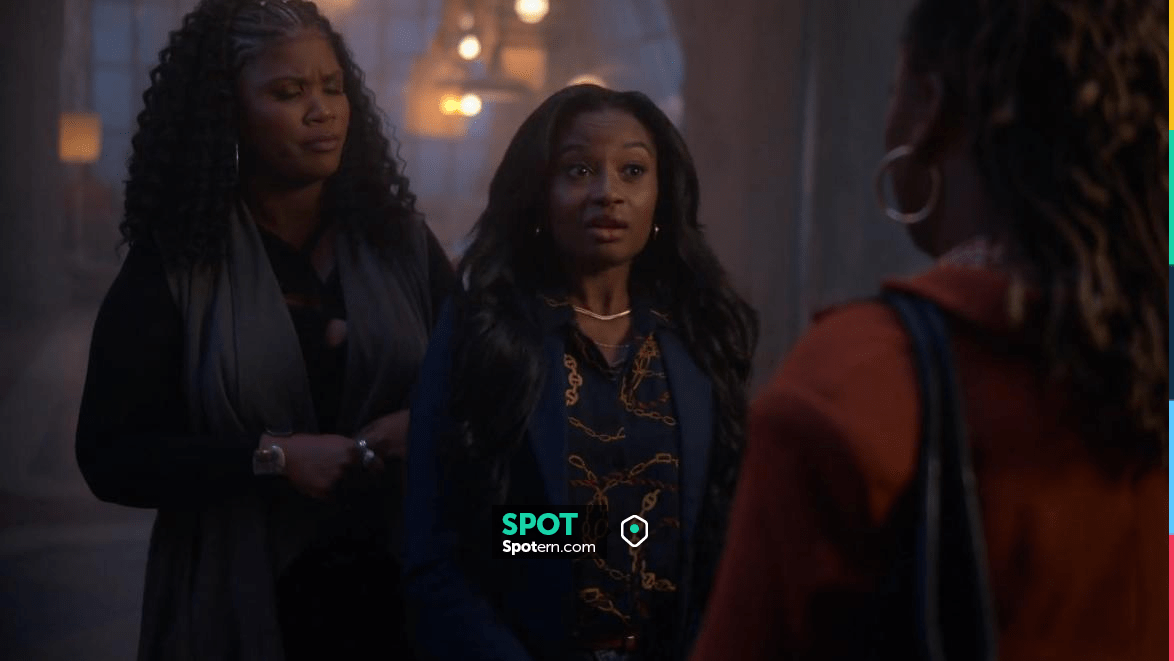 L'Agence Nina Blouse worn by Tolu (Iantha Richardson) as seen in Good ...