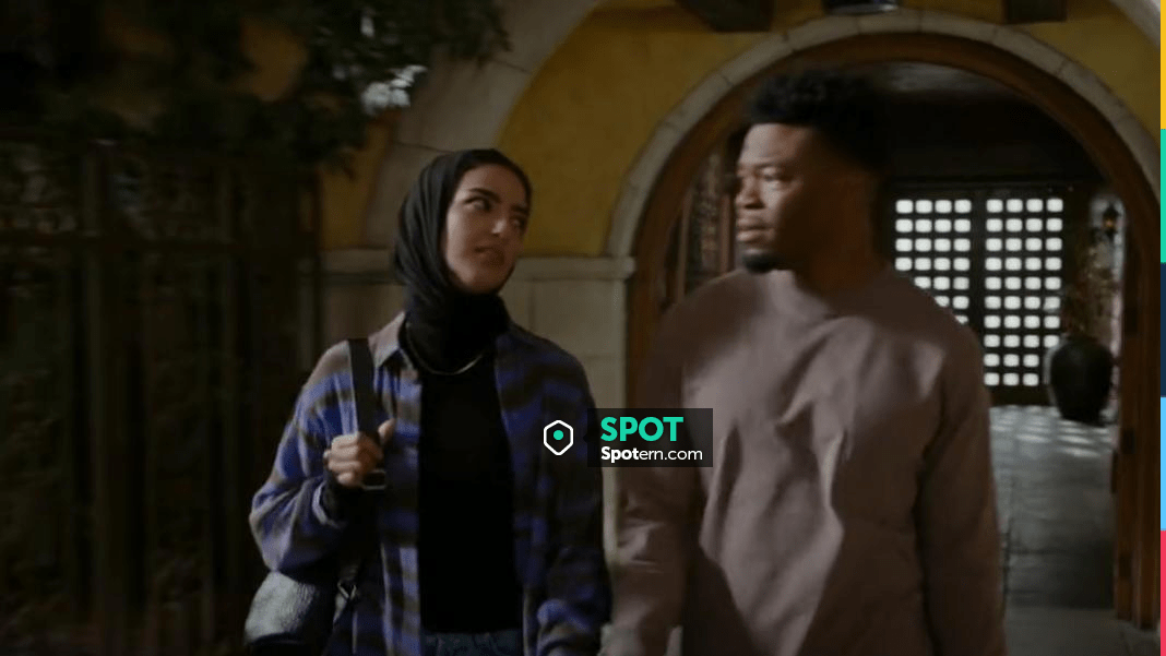 Samsoe Samsoe Alfrida Shirt In Iris Tide worn by Special Agent Fatima ...