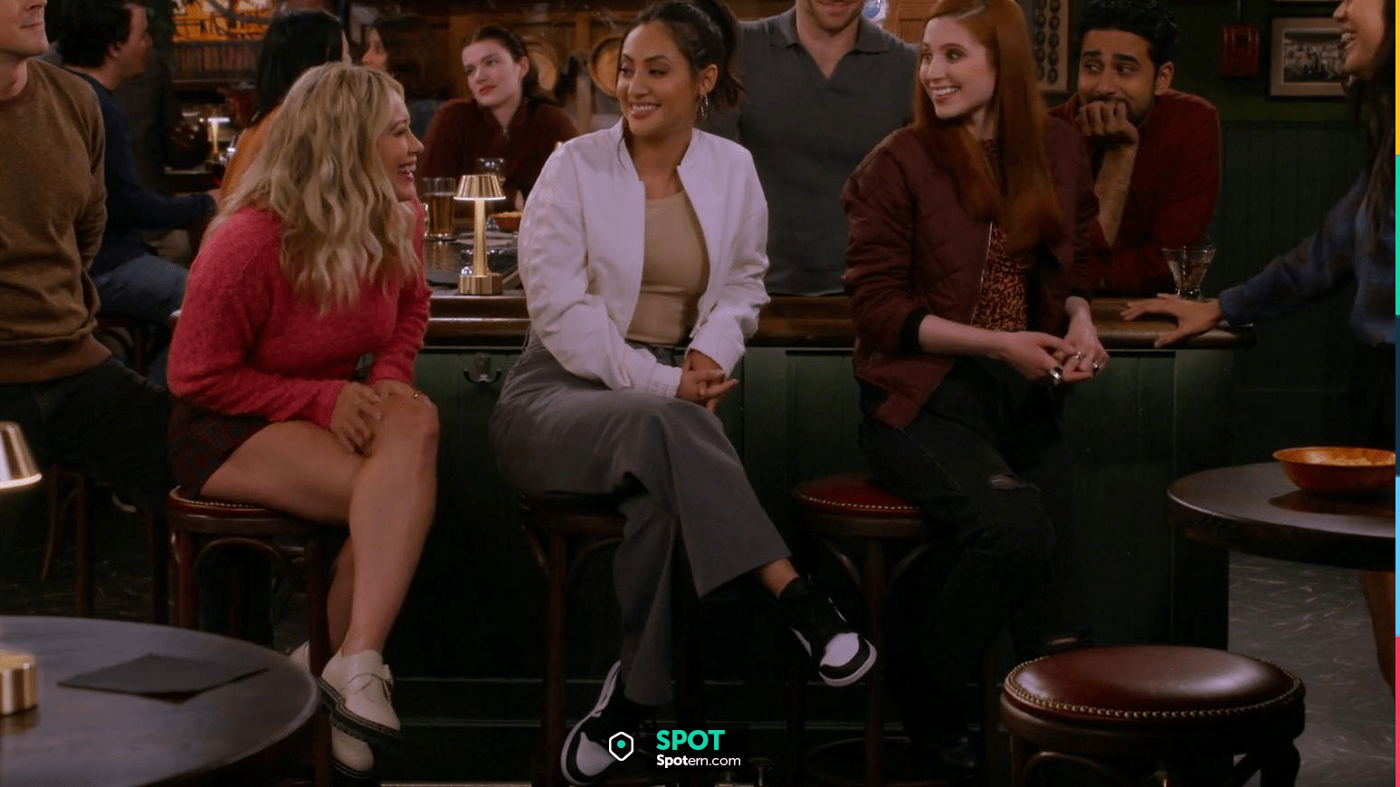 Jordan 1 Mid Carbon Fibers worn by Valentina (Francia Raisa) as seen in ...