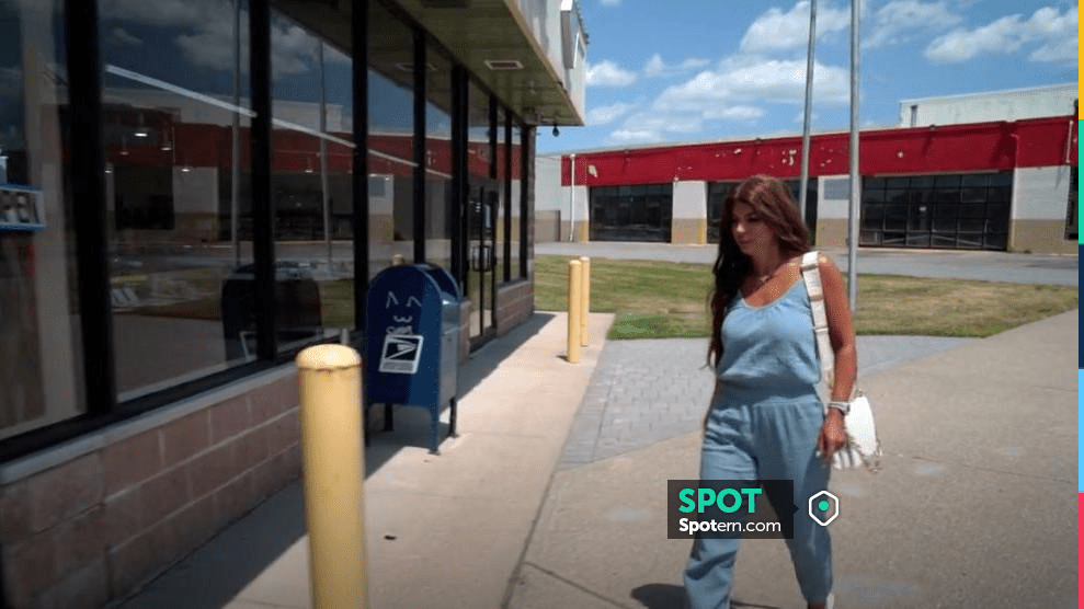 Bobi Beach Gauze Cropped Cami worn by Teresa Giudice as seen in The ...