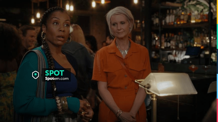 Staud Shoko Sweater Dress worn by Dr. Nya Wallace (Karen Pittman) as ...