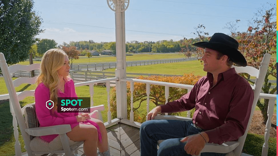 Runaway the labe Aja Mi­ni Dress worn by emma as seen in Farmer Wants a ...