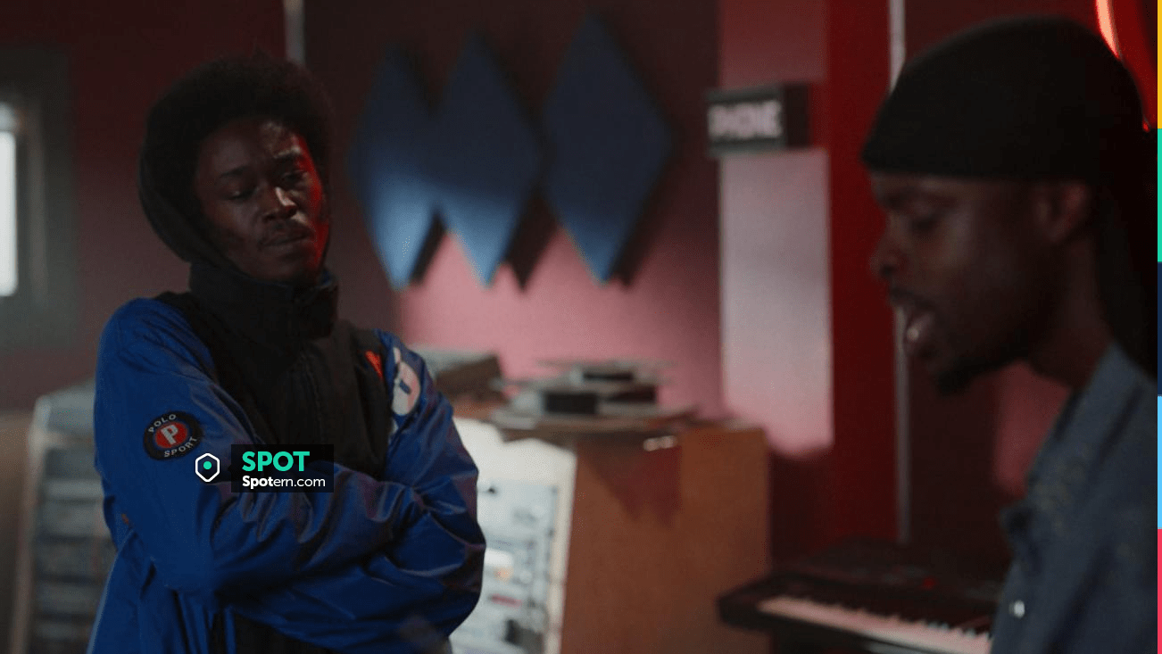 Ralph Lauren Polo Sport windbreaker light jacket worn by Bobby Diggs ...