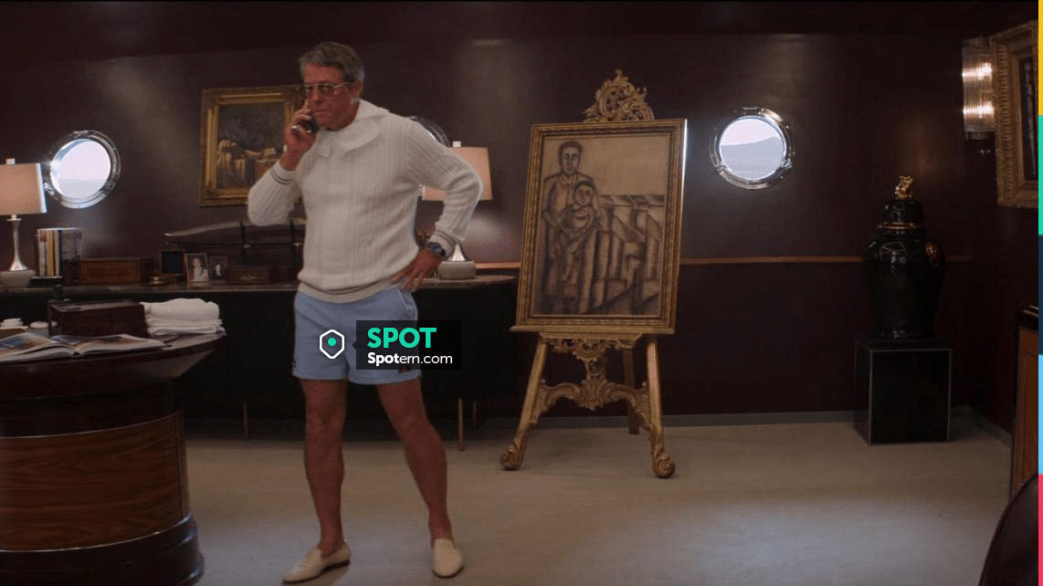 Ellesse Blue Shorts worn by Greg (Hugh Grant) as seen in Operation ...