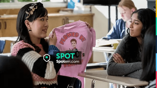 Knitted Sweater worn by Eleanor Wong (Ramona Young) as seen in Never ...