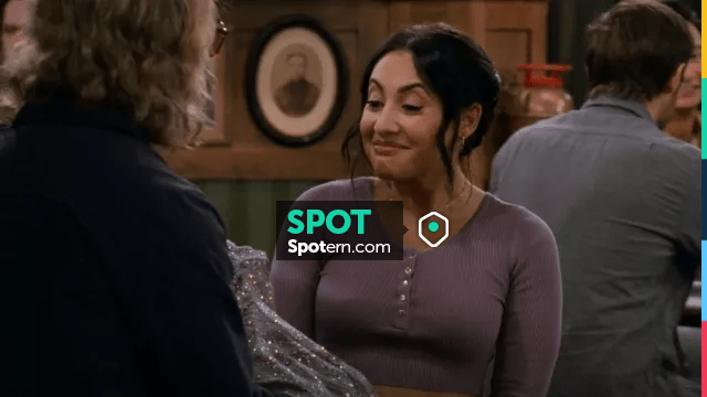 Gorjana Parker Necklace worn by Valentina (Francia Raisa) as seen in ...