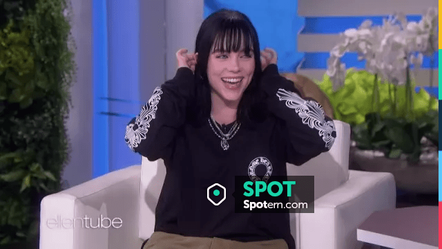 Chrome Hearts Printed Long Sleeve Tee worn by Billie Eilish as seen in ...