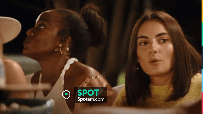 Dion Lee Rope-Strap Ribbed-Knit Dress - White worn by Gabby Prescod as ...