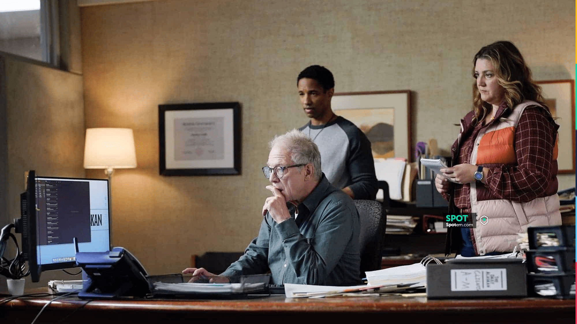 Eddie Bauer Down Vest Jacket worn by Claire Muncy (Meredith Holzman) as ...