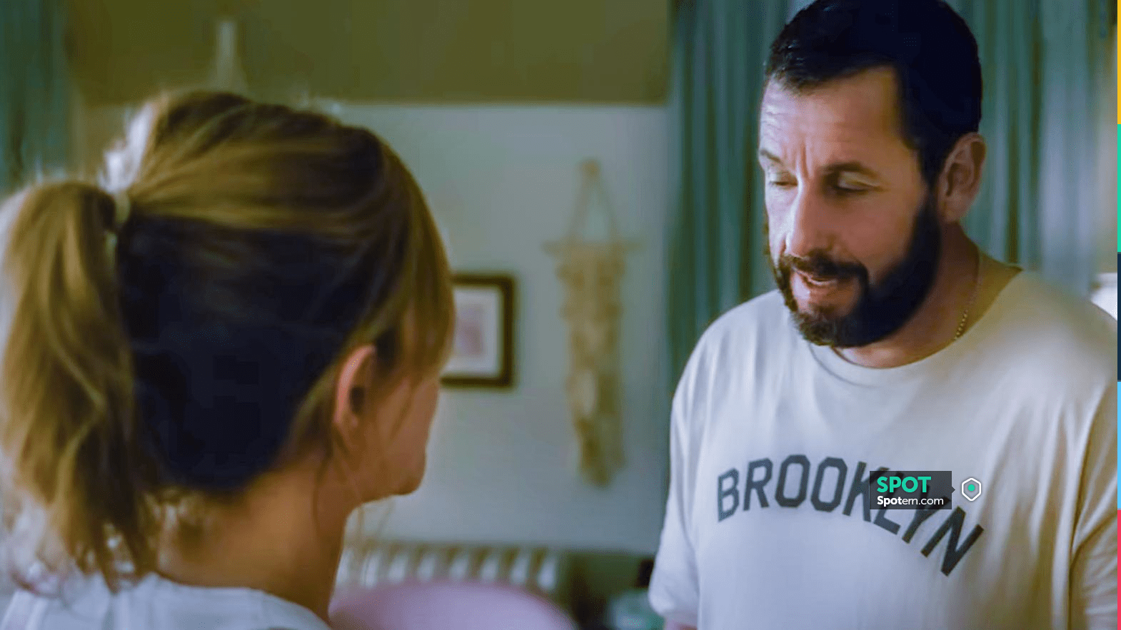 Brooklyn tee worn by Nick (Adam Sandler) in Murder Mystery 2 movie ...