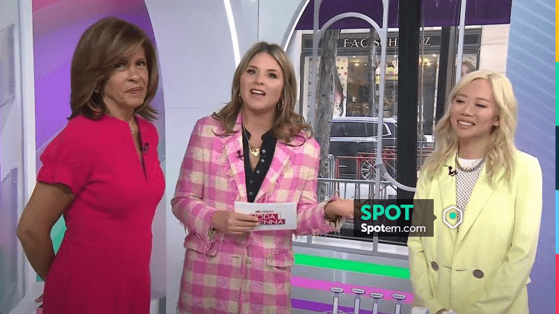 Simon Miller Barr Blazer worn by Faith Xue as seen in Today on March 31 ...