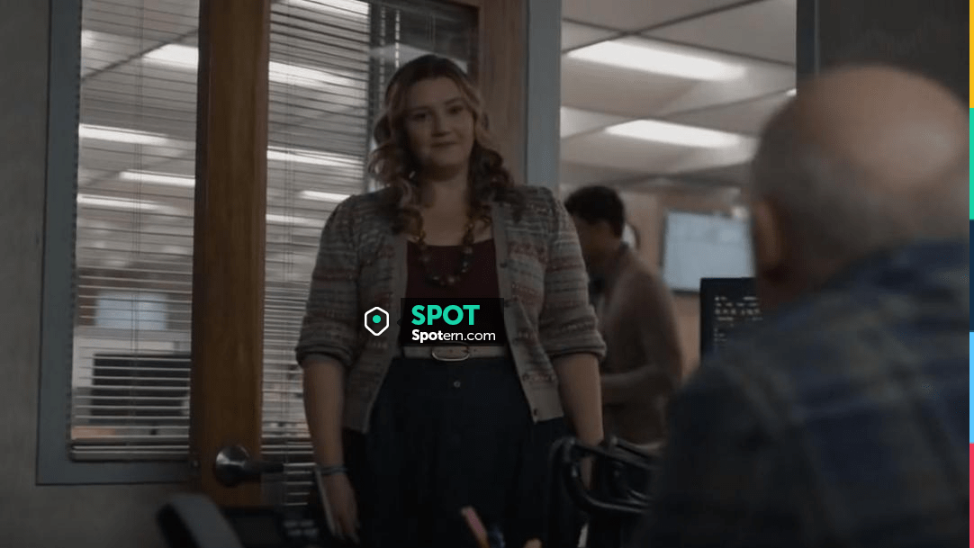 Ralph Lauren Fair Isle Cardigan worn by Claire Muncy (Meredith Holzman ...