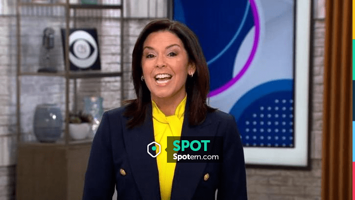Banana Republic Captains Blazer porté par Meg Oliver comme vu dans CBS ...