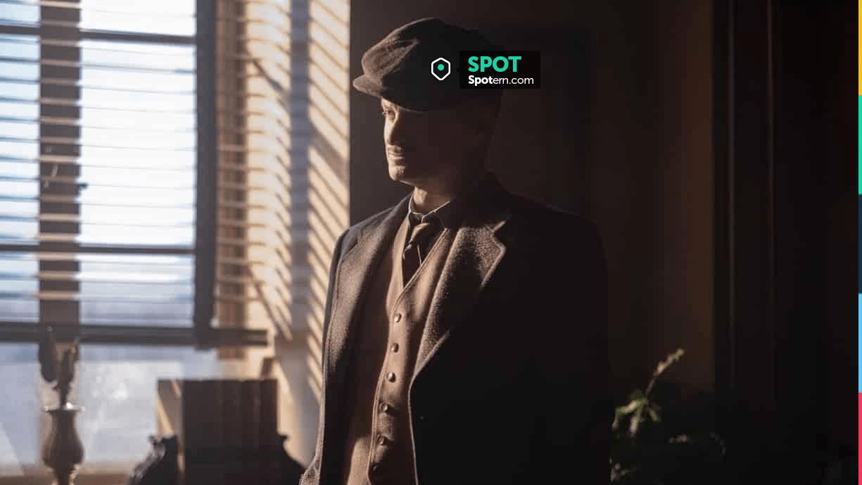 Tweed Baker Boy Cap worn by Pete Strickland (Shea Whigham) as seen in ...
