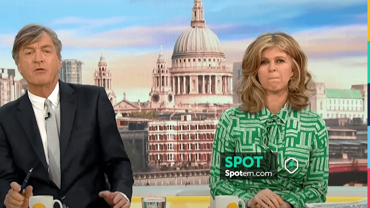 Phase Eight Atty Abstract Blouse worn by Kate Garraway as seen in Good ...