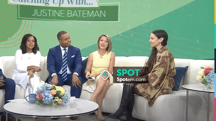 Shoshanna Larina Vestido usado por Dylan Dreyer como se ve en Today el ...