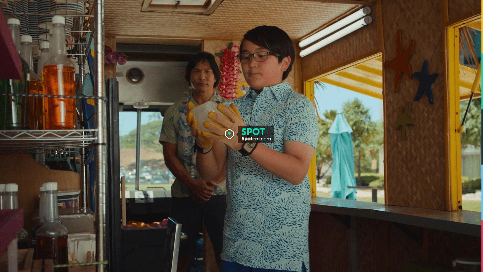 Petzl Gloves worn by Brian Patrick Kamealoha (Wes Tian) as seen in ...